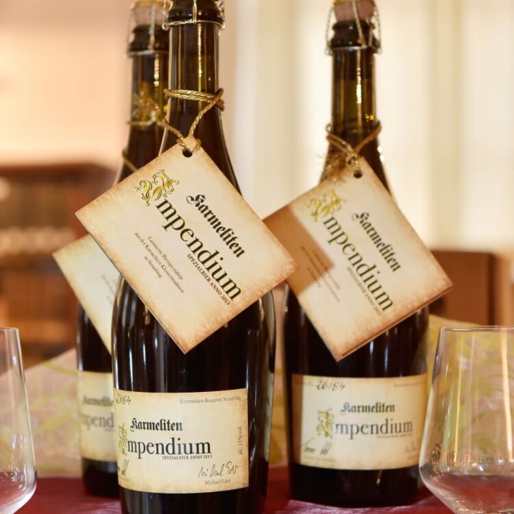 Getränke-Angebot der Karmeliten Brauerei Straubing